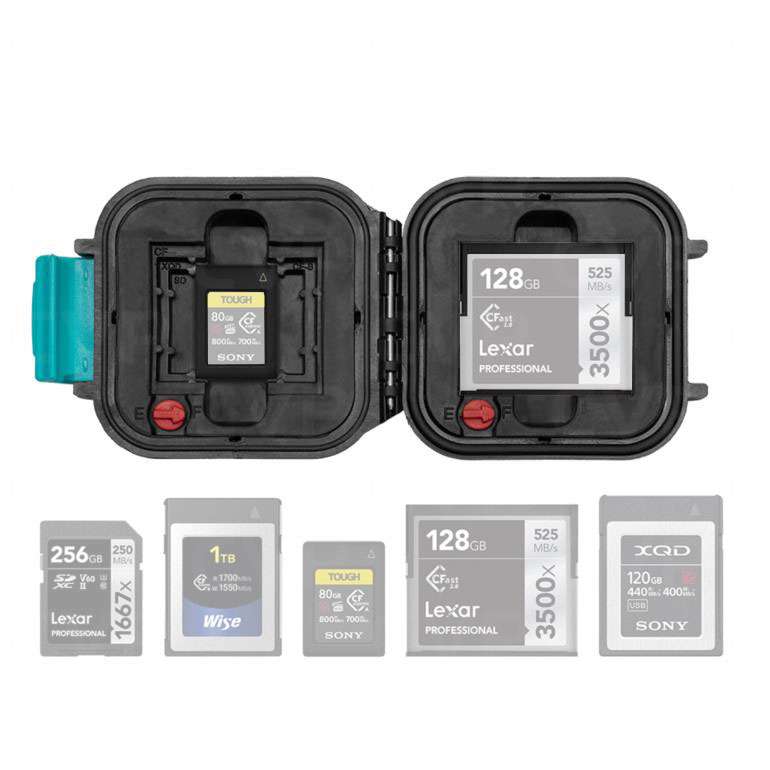 Buy - HPRC HPRC1100 Resin Case w/ Memory Card Holder (HPRC1100 CFEBLB)