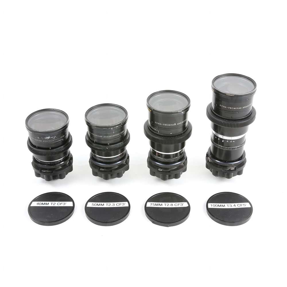 Buy - Used KOWA-PROMINAR ANAMORPHIC-Set 40,50,75,100mm | CVP