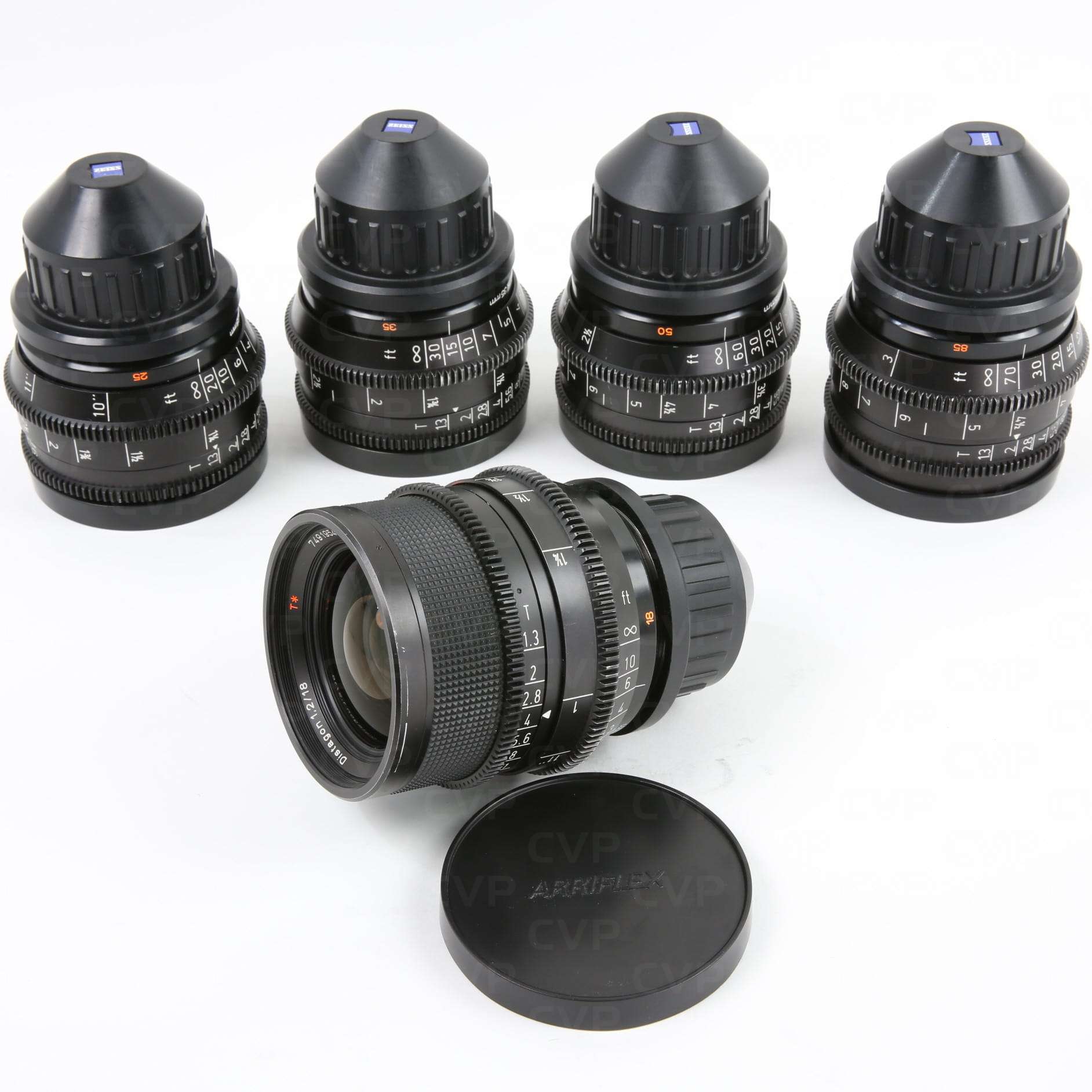 Buy - Used Zeiss Super Speed MKIII SET of 5 (18/25/35/50/85mm) | CVP