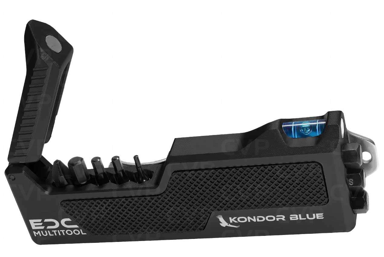 Buy - Kondor Blue EDC Multi-Tool Bit Driver - Black (KONEDCMTBK)