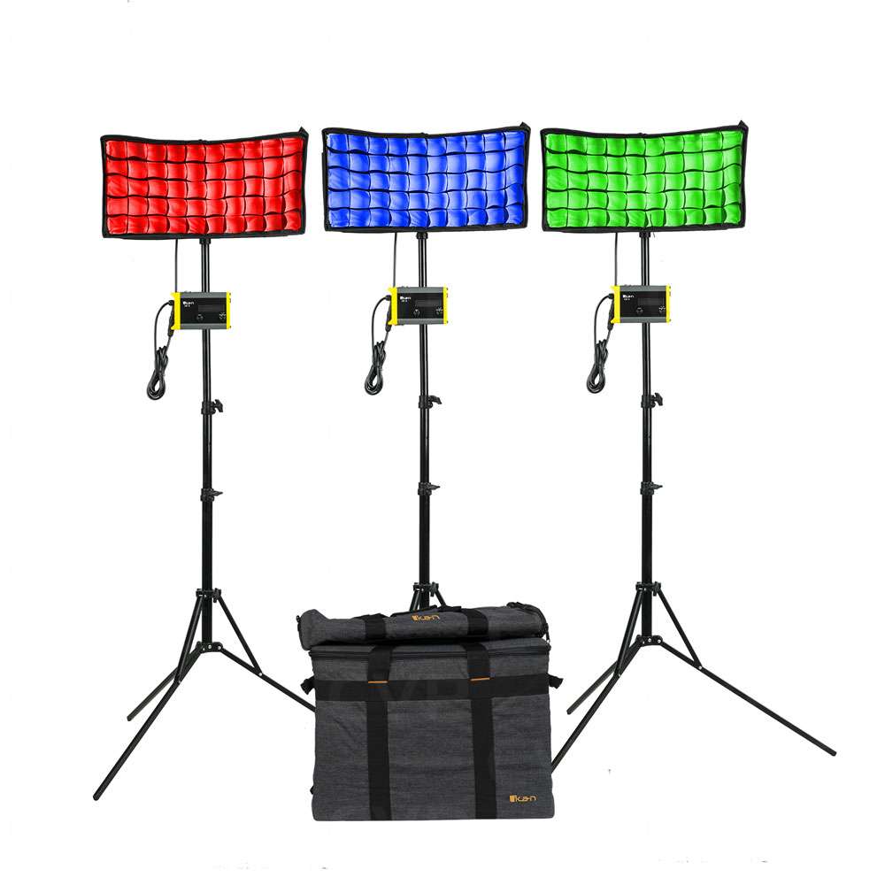 Buy - Ikan 3-Point LED Light Kit w/ CC8 Panels (CC8-3PT-KIT)