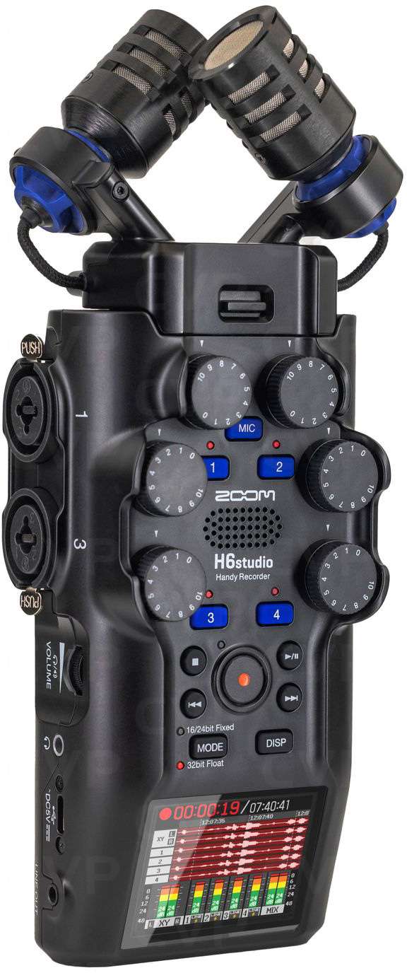 Zoom H6 Studio Handy Recorder | CVP