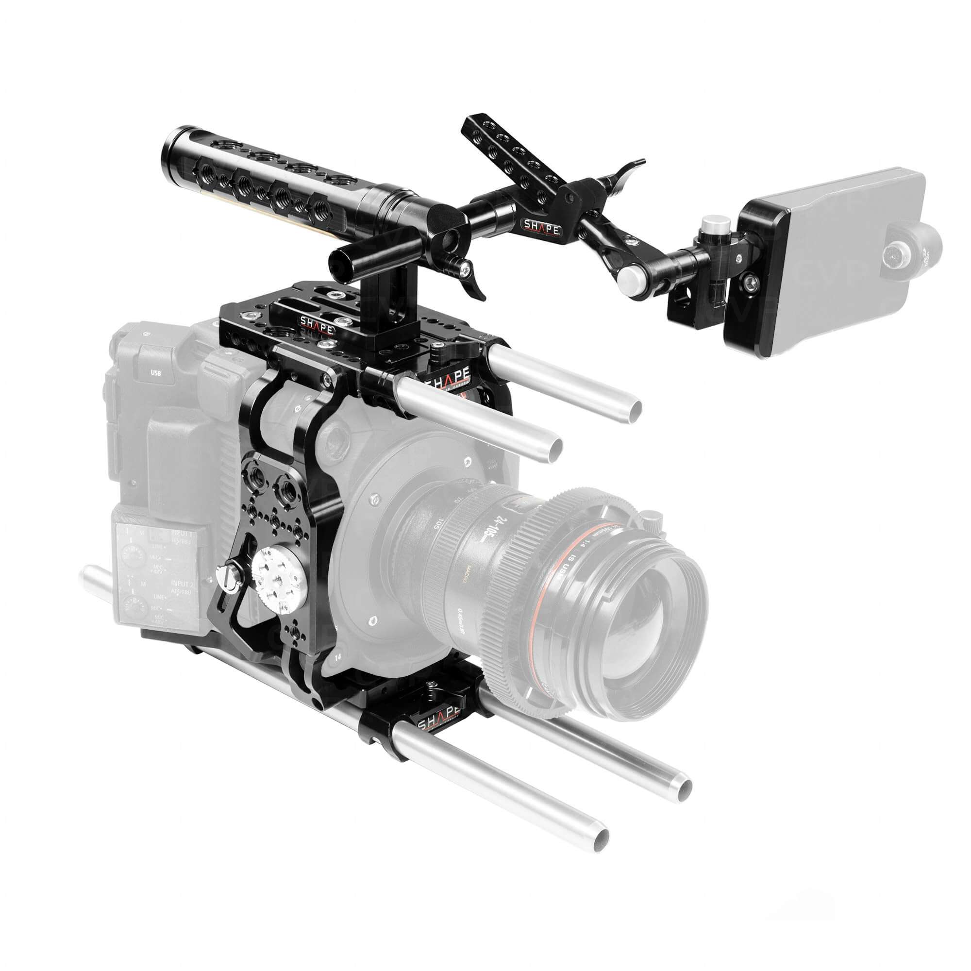 Buy - SHAPE Canon C500 Mark II cage w/ EVF Mount (C52EVFC)