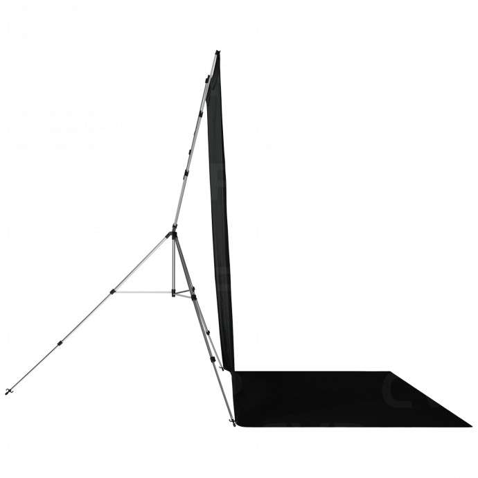 Buy - Westcott 878SK X-Drop Pro Backdrop - Black Sweep (WES-878SK)