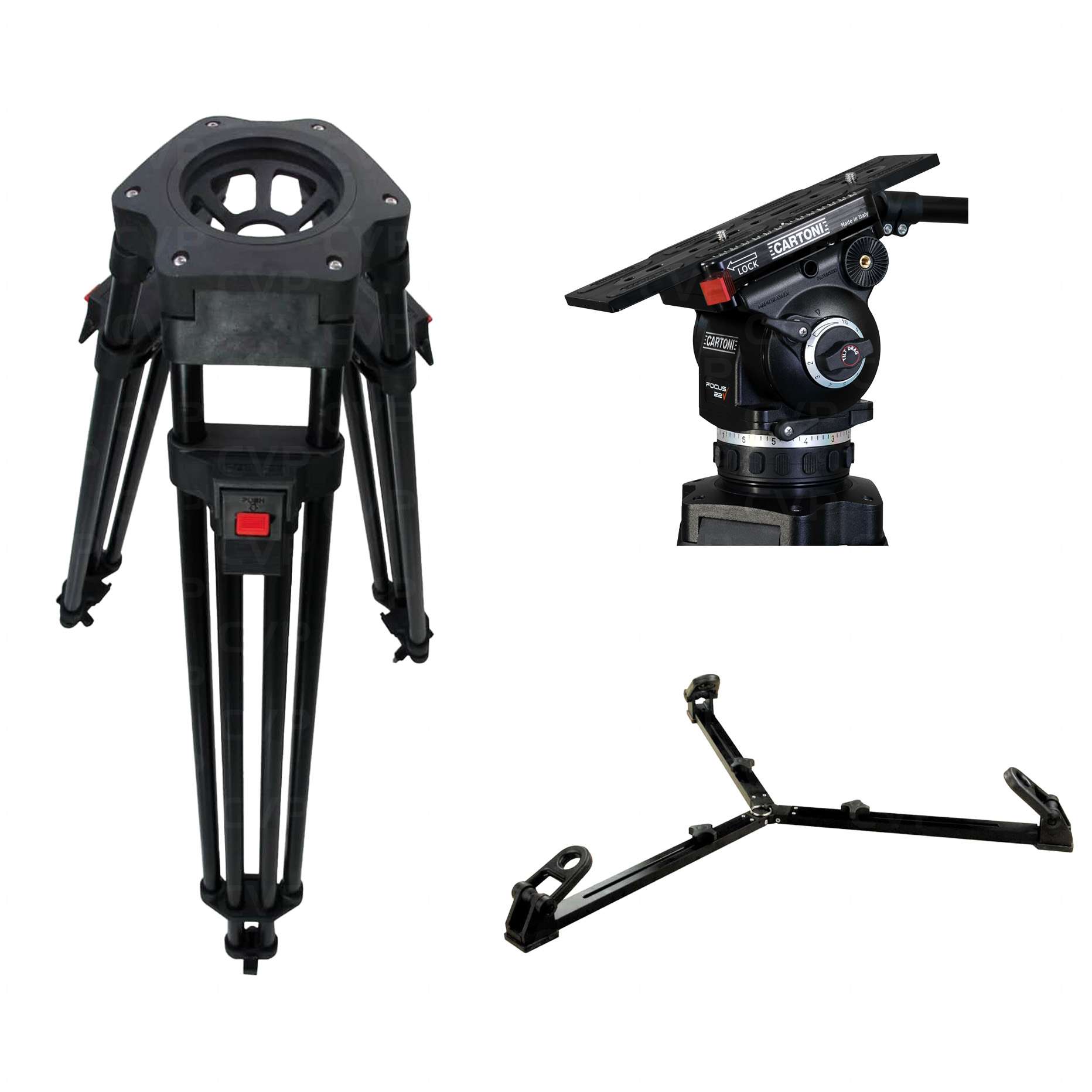 Buy - Cartoni Focus 22 Cine EFP 100 System (HF2200/CP/KIT)