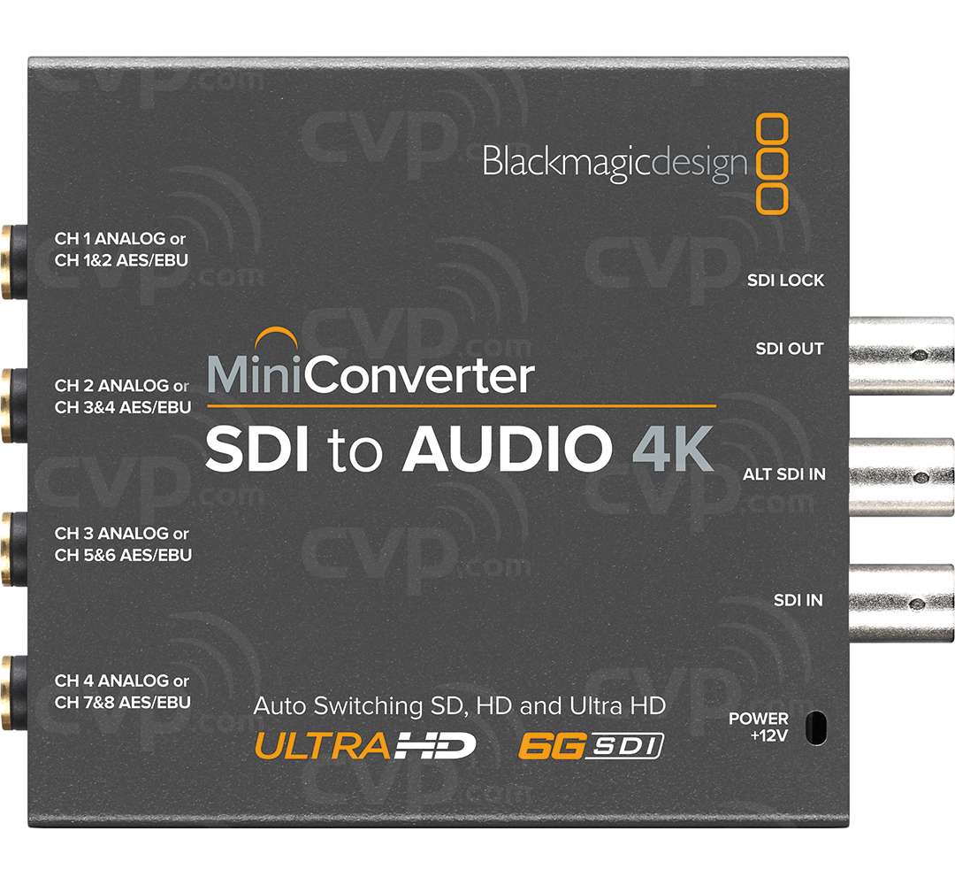 Buy - Blackmagic SDI to Audio 4K (CONVMCSAUD4K)