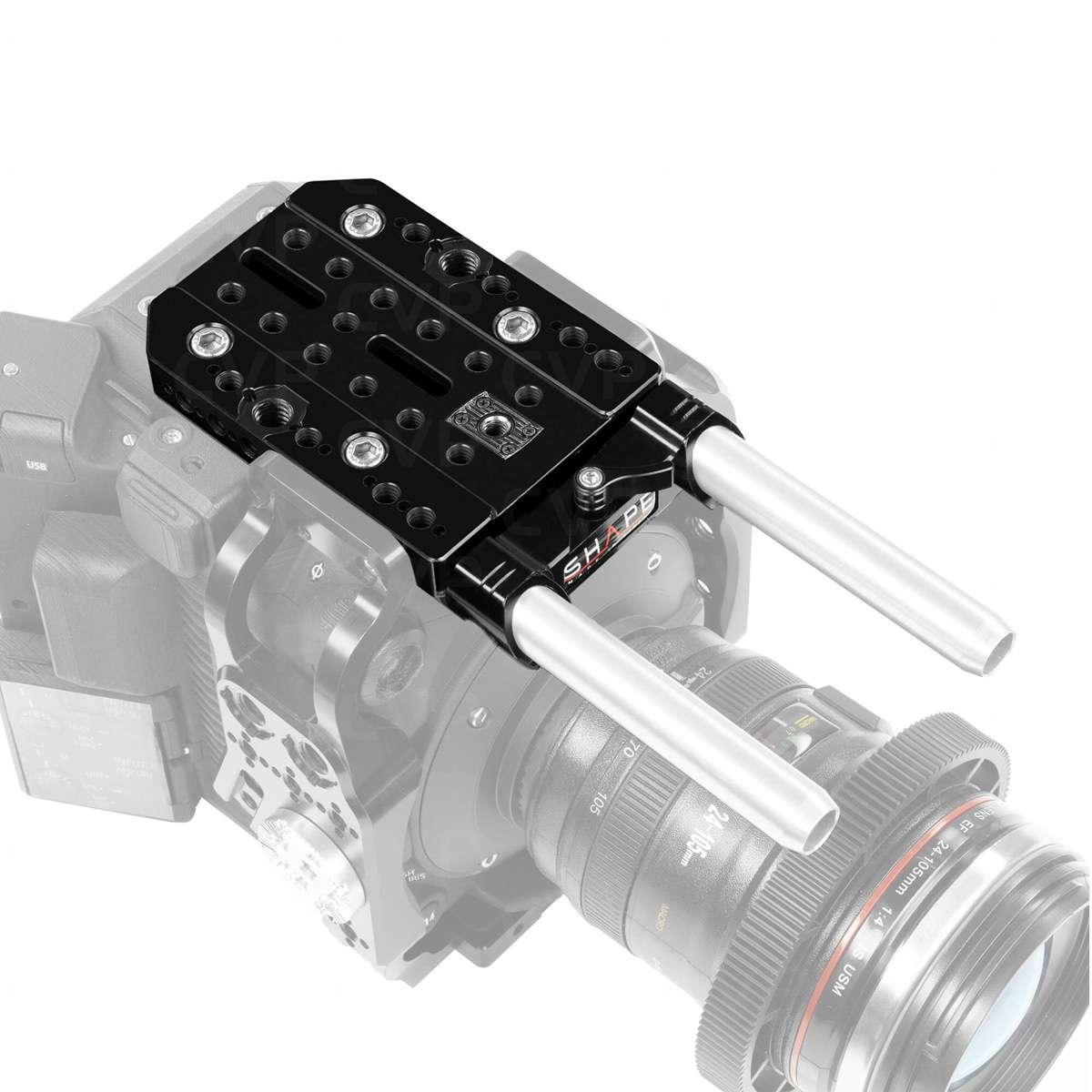 Buy - SHAPE Canon C500 Mark II Pro Shoulder Rig Kit (C52BR)