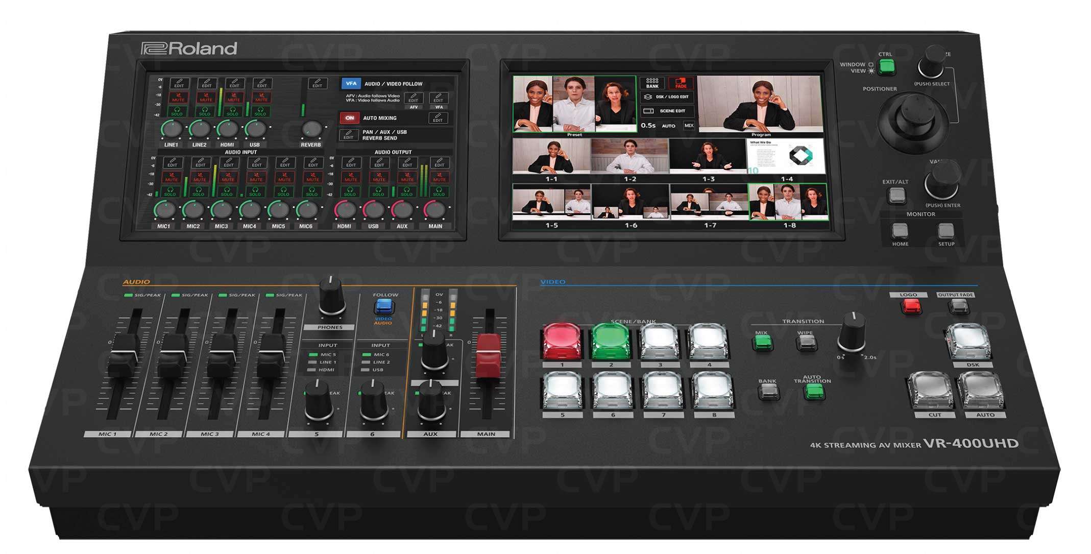 Buy - Roland VR-400UHD 4K Streaming AV Mixer (VR-400UHD)