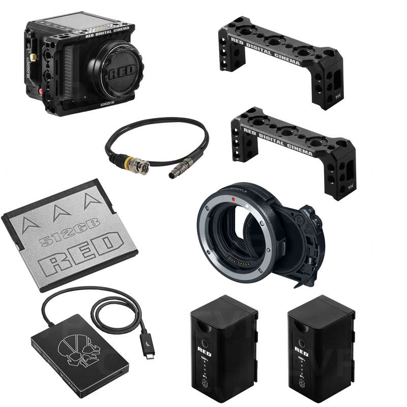 Buy - RED KOMODO 6K Starter Pack With Batteries (710-0359-02)