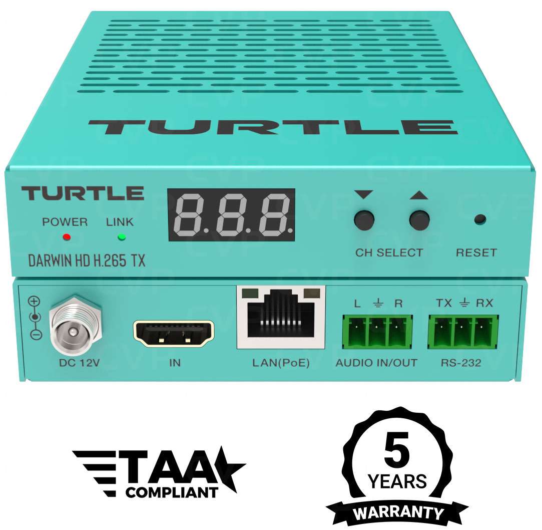 Turtle Darwin HD TX | CVP