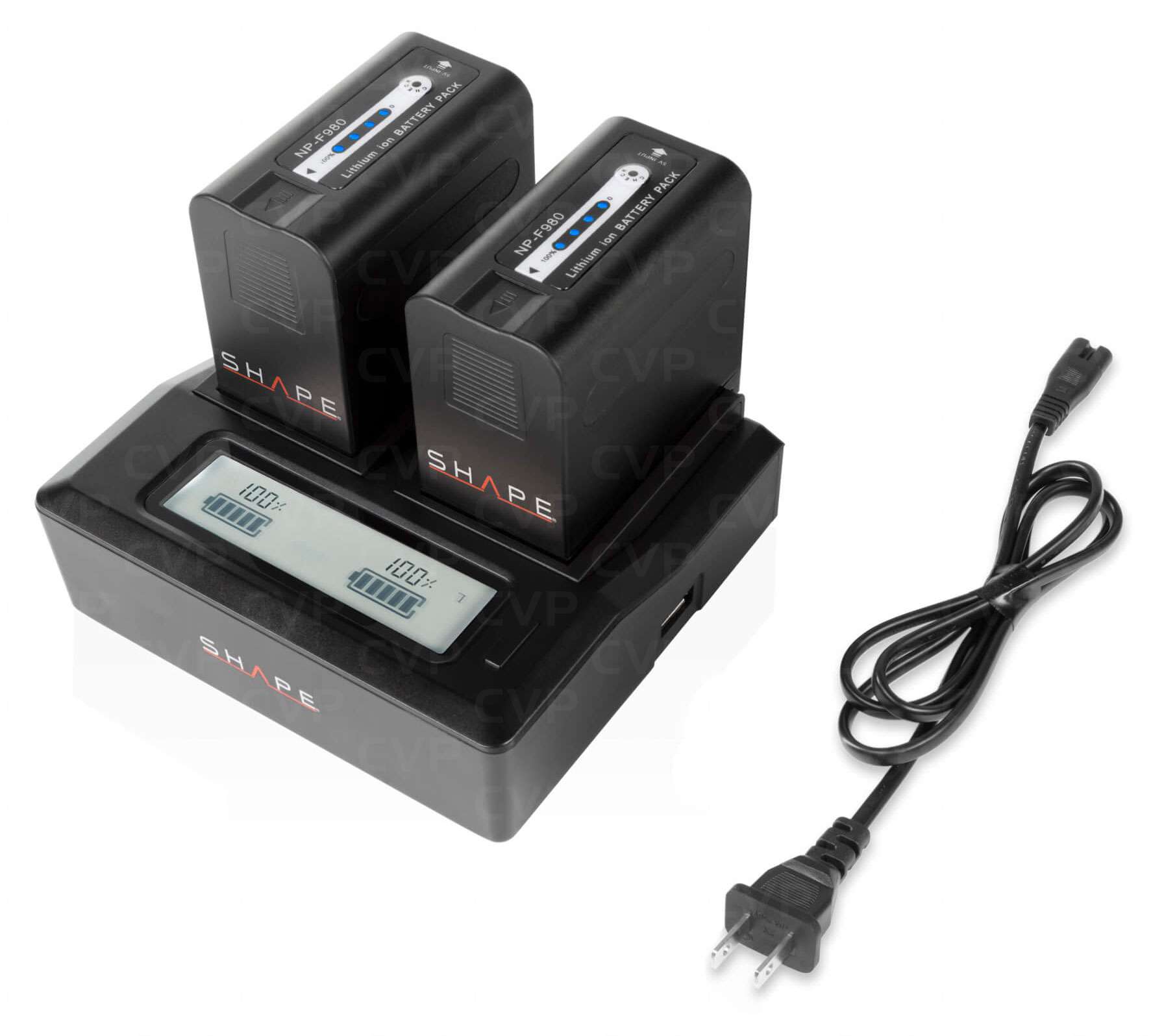 Buy - SHAPE 2x NP-F980 and Dual Charger Kit (NPF2B)