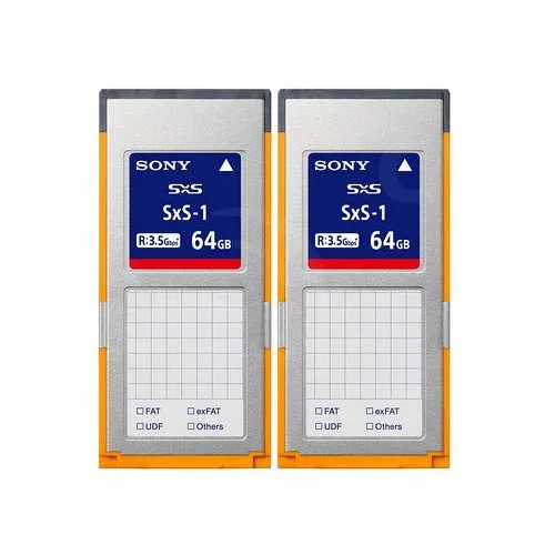 Buy - Sony 64GB Twin Pack SXS-1 Series Memory Card (2SBS64G1C)