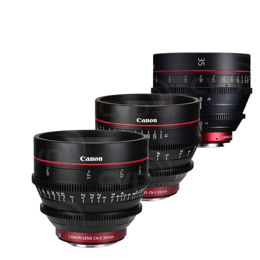 Buy - Canon CN-E EF mount prime lens bundle with Peli Case including 24 ...