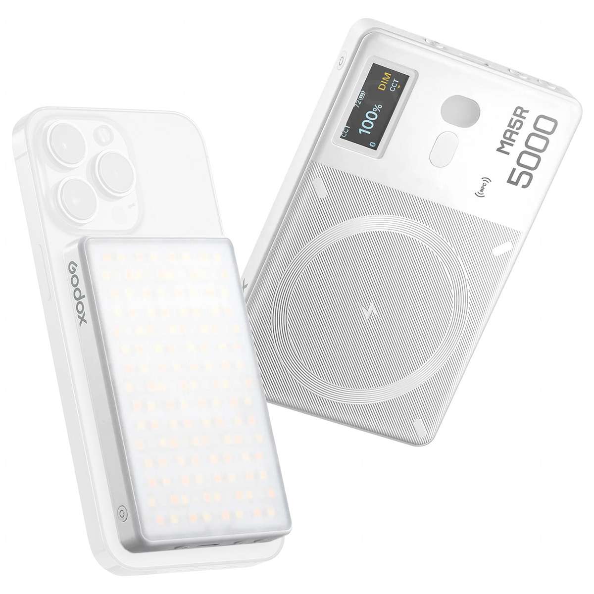 Godox MA5R RGB Magnetic LED - White | CVP