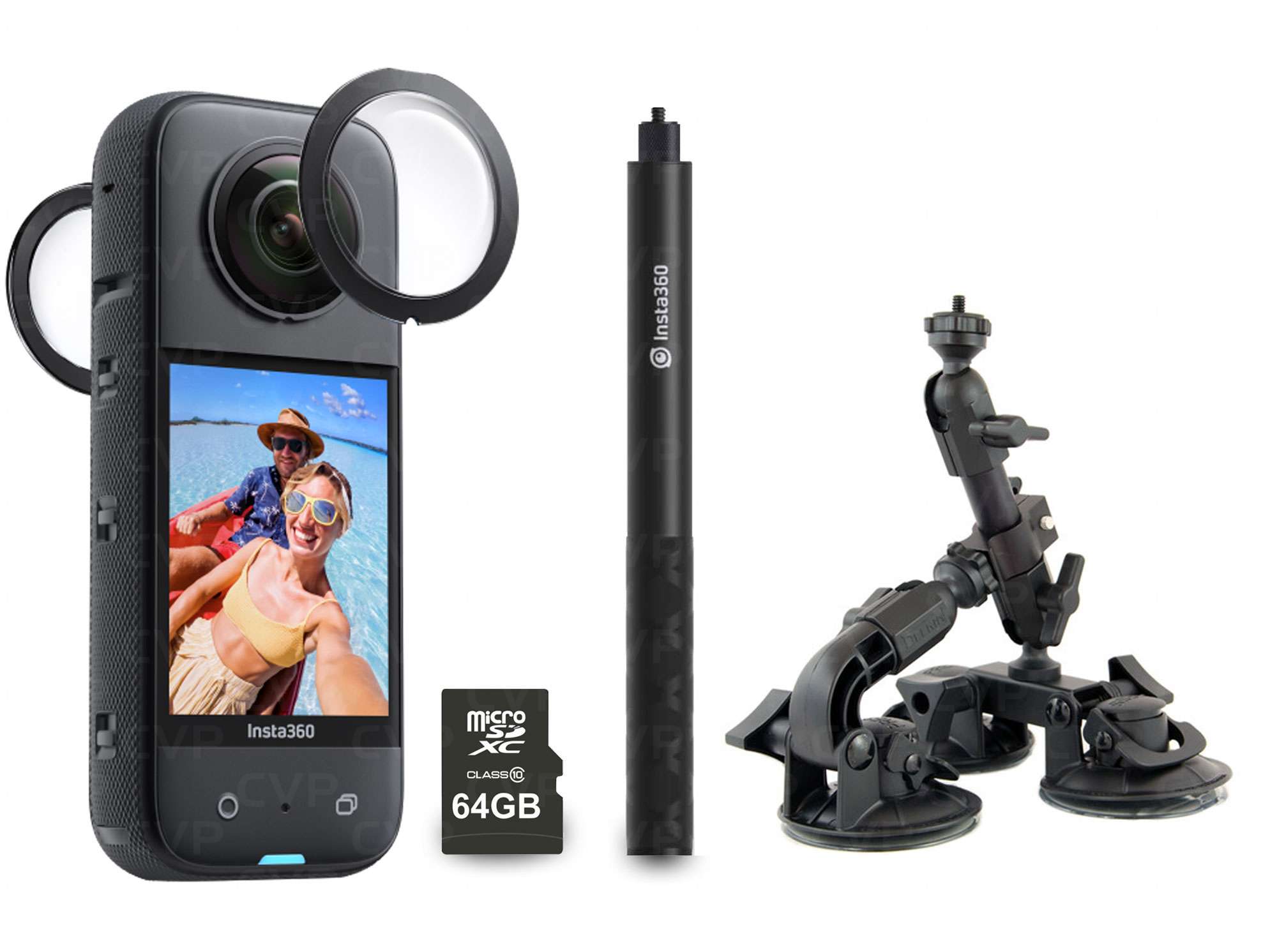Buy - Insta360 X3 Premium Car Mount Kit (CINSAAQ/BK8)
