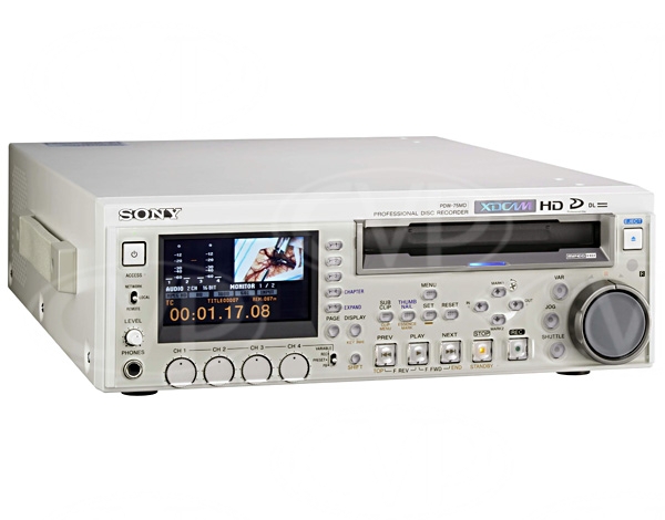 Buy - Sony PDW-75MD Disc Recorder (PDW-75MD)