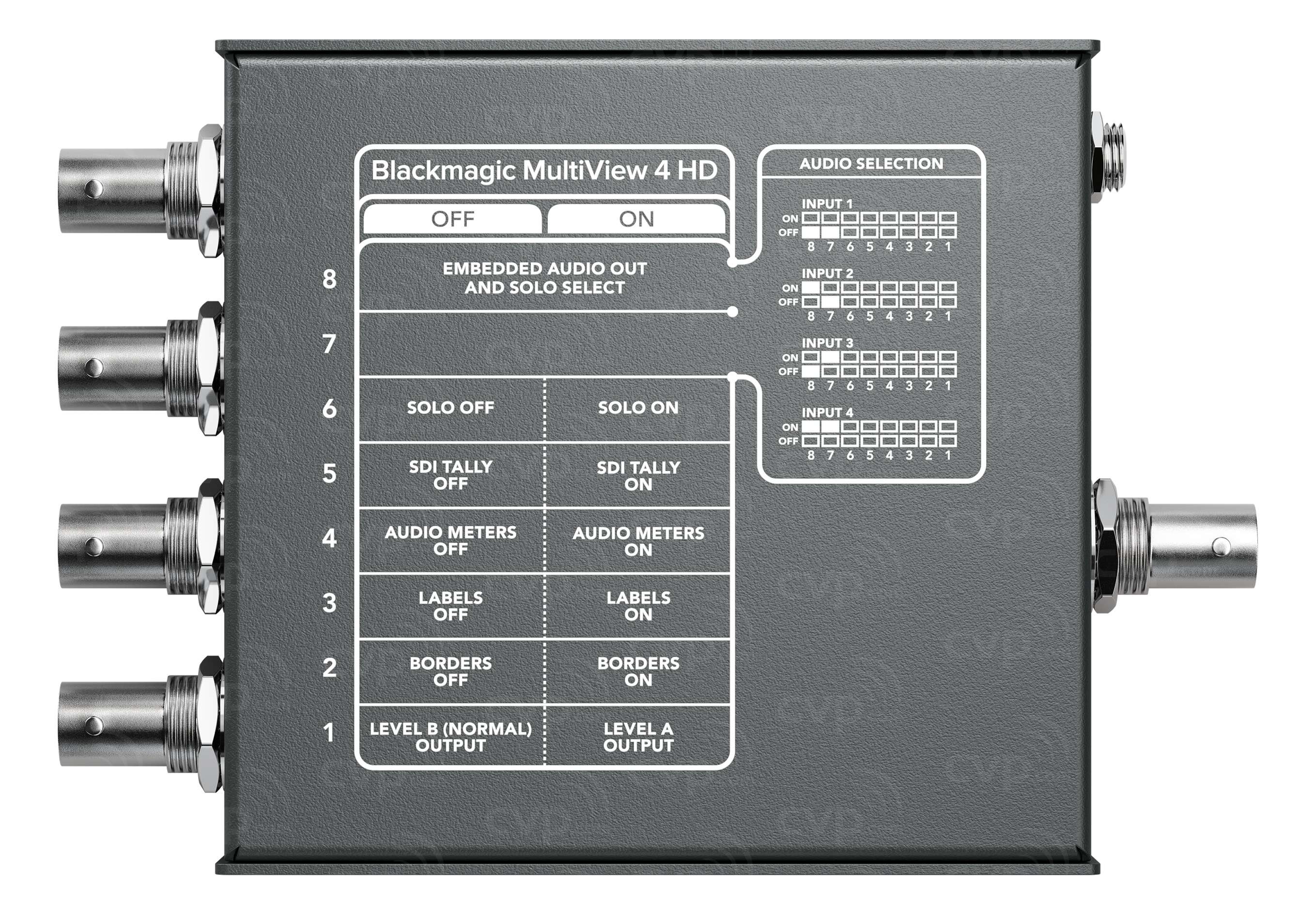 Buy - Blackmagic MultiView 4 HD (HDL-MULTIP3G/04HD)