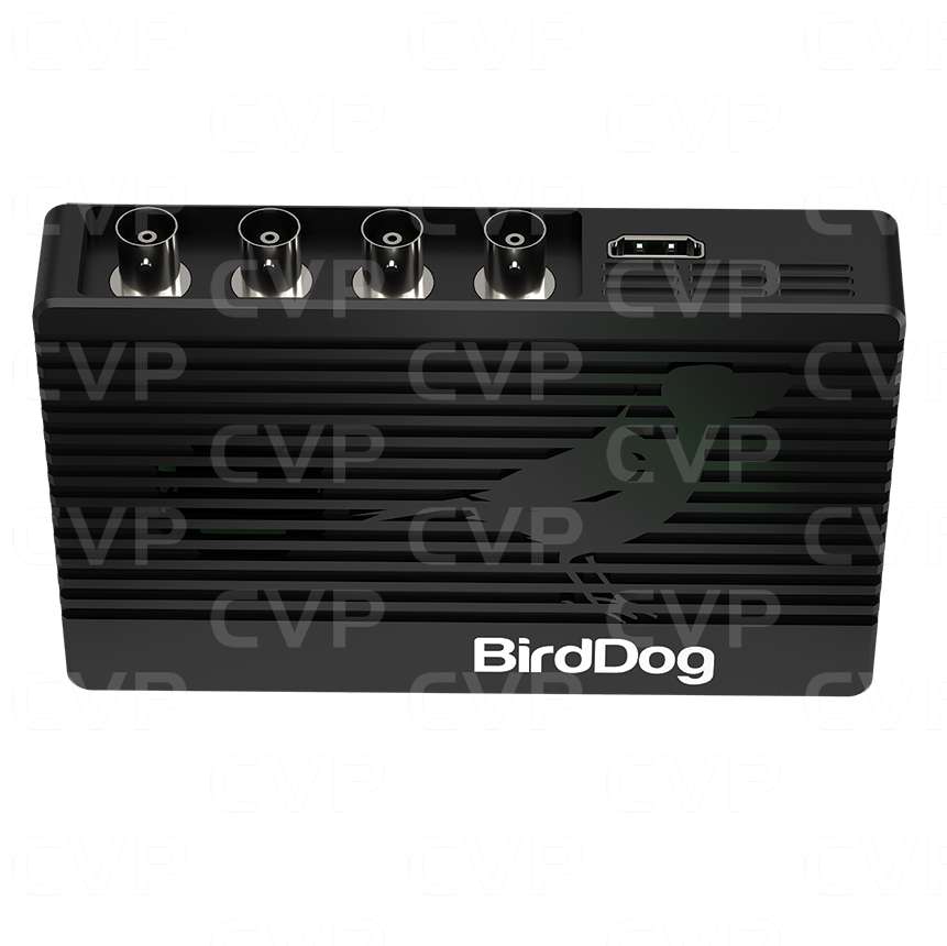 Buy - BirdDog 4K NDI Encoder/Decoder - QUAD 12G SDI (BD4KQUAD)