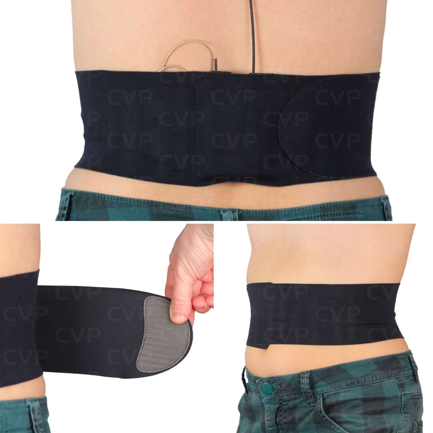 URSA Straps Large Waist Strap Small Pouch - Black | CVP