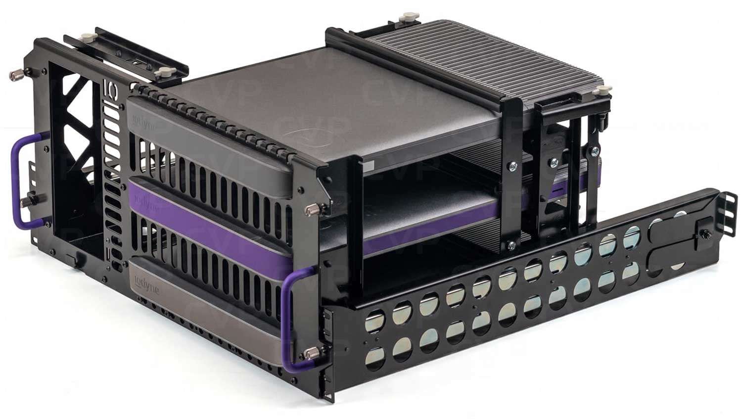 Iodyne 5U Triple Pro Data & Mac Studio Rackmount | CVP