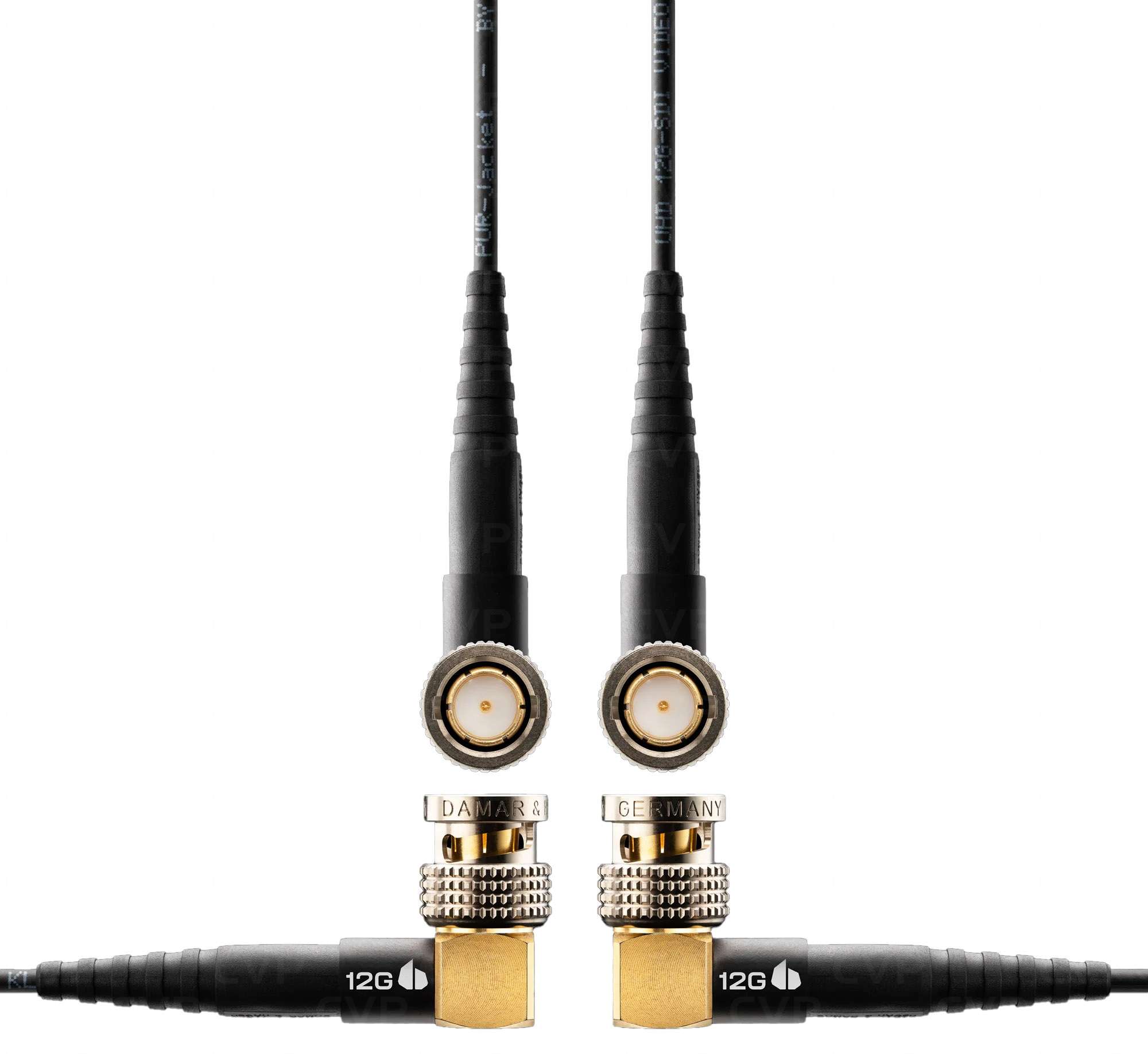 Ignite Digi 12G-SDI BNC to BNC Right Angle - 12in | CVP
