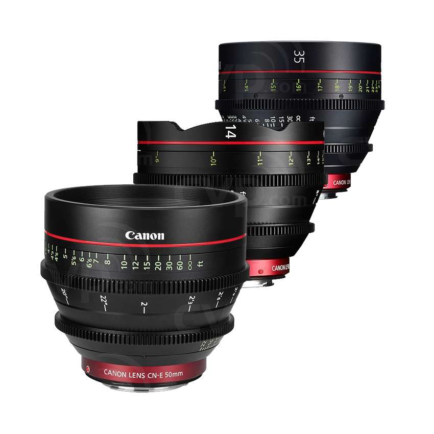 Buy - Canon CN-E EF Mount Prime Lens Bundle with Peli Case including 14 ...