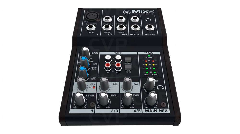 Buy - Mackie Mix5 5 Channel Compact Mixer 2044094-03 (204409403)