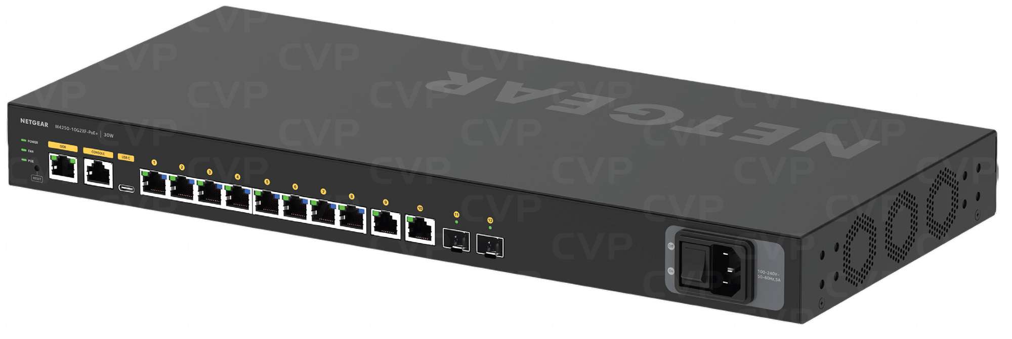 Buy - NetGear M4250-10G2XF-POE+ Managed Switch (NGGSM4212PX100E)