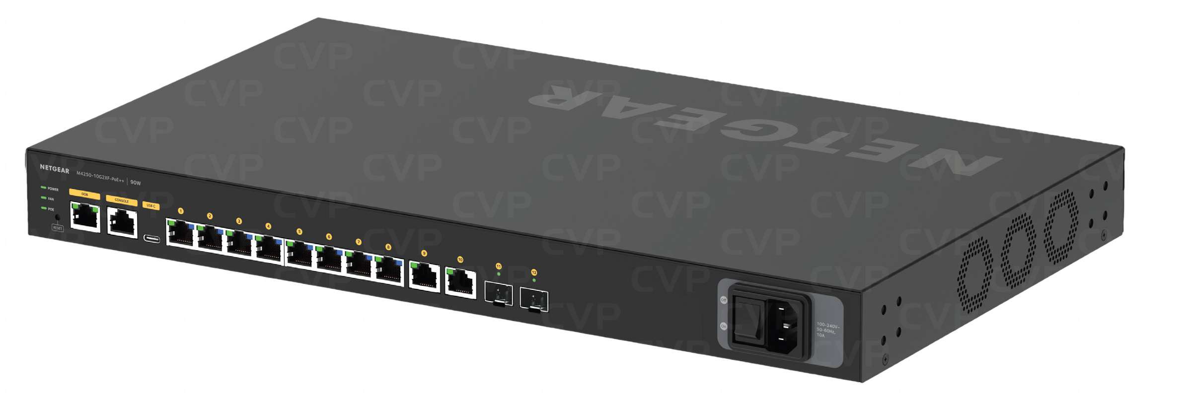 Buy - NetGear M4250-10G2XF-PoE++ Managed Switch (NGGSM4212UX100E)