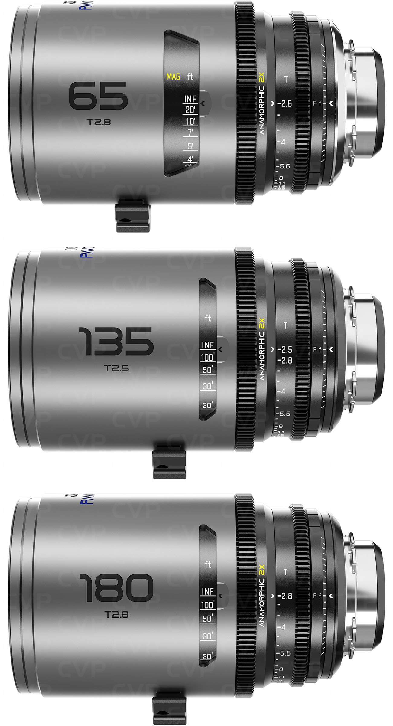 DZOFilm Anamorphic Prime Lens Set Blue Coating | CVP