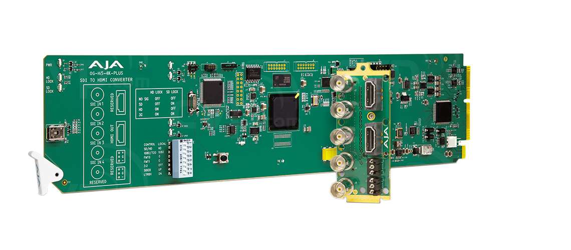 Buy - AJA OpenGear 3G-SDI/HDMI Converter (OG-Hi5-4K-Plus)