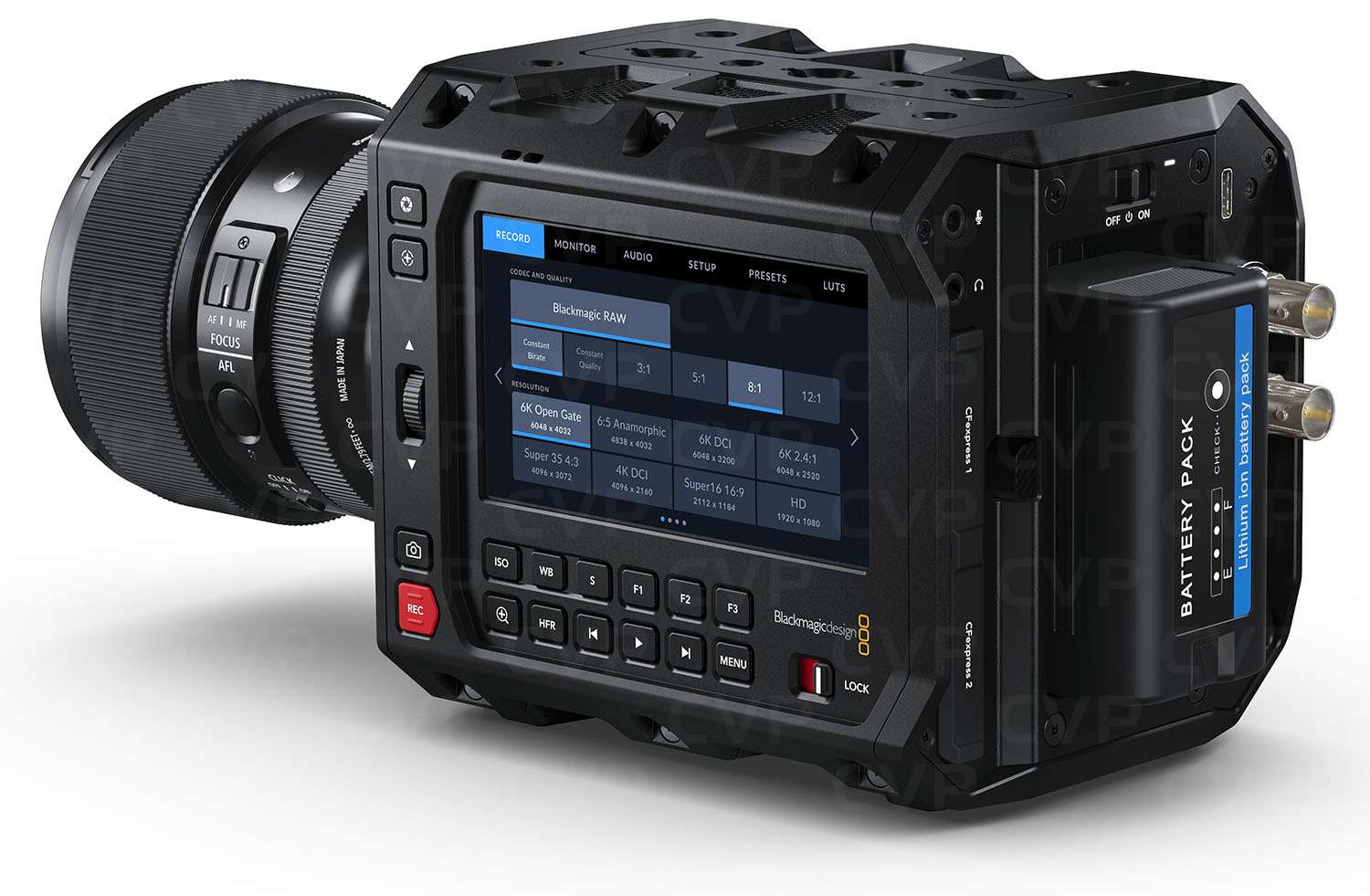 Blackmagic PYXIS 6K - EF Mount | CVP
