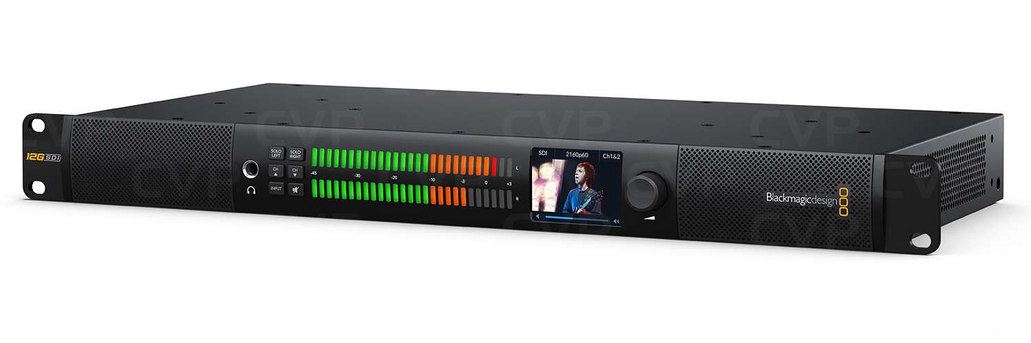 Blackmagic Audio Monitor 12G G3 | CVP