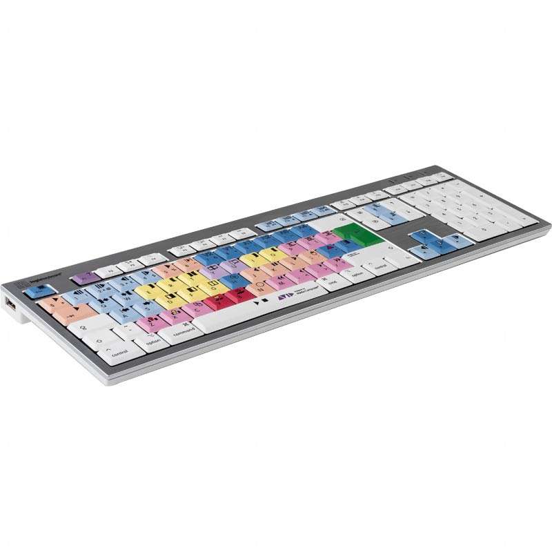 Buy - Logickeyboard Media Composer Mac Alba Keyboard (LKBMCOM4CWMUUK)