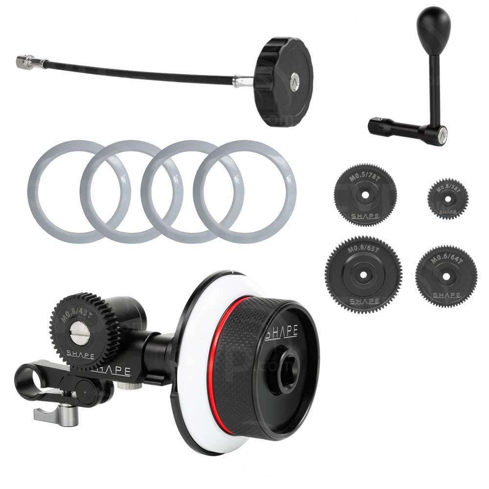Buy - SHAPE Follow Focus Kit with Single 15mm Rod Clamp (FA123)