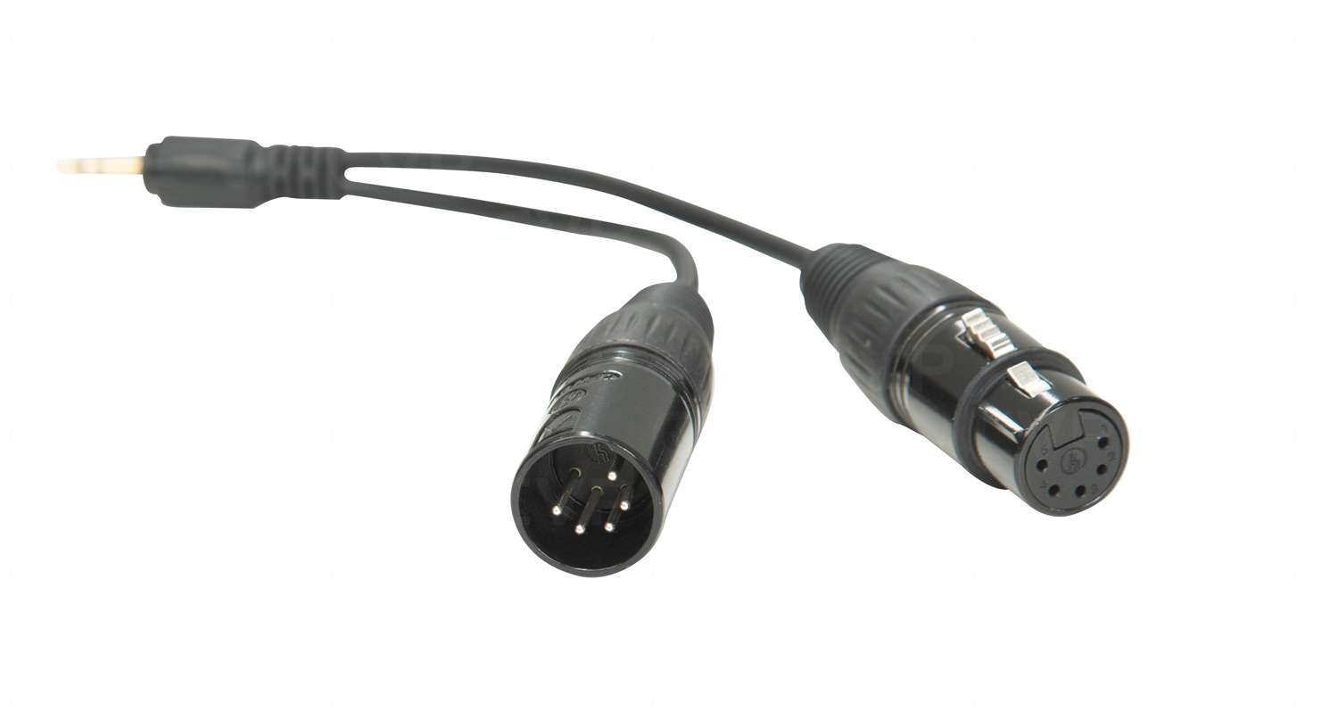 Buy - Nanlite DMX Adapter Cable with 3.5mm Connector (CB-DMX-3.5C-1/2)