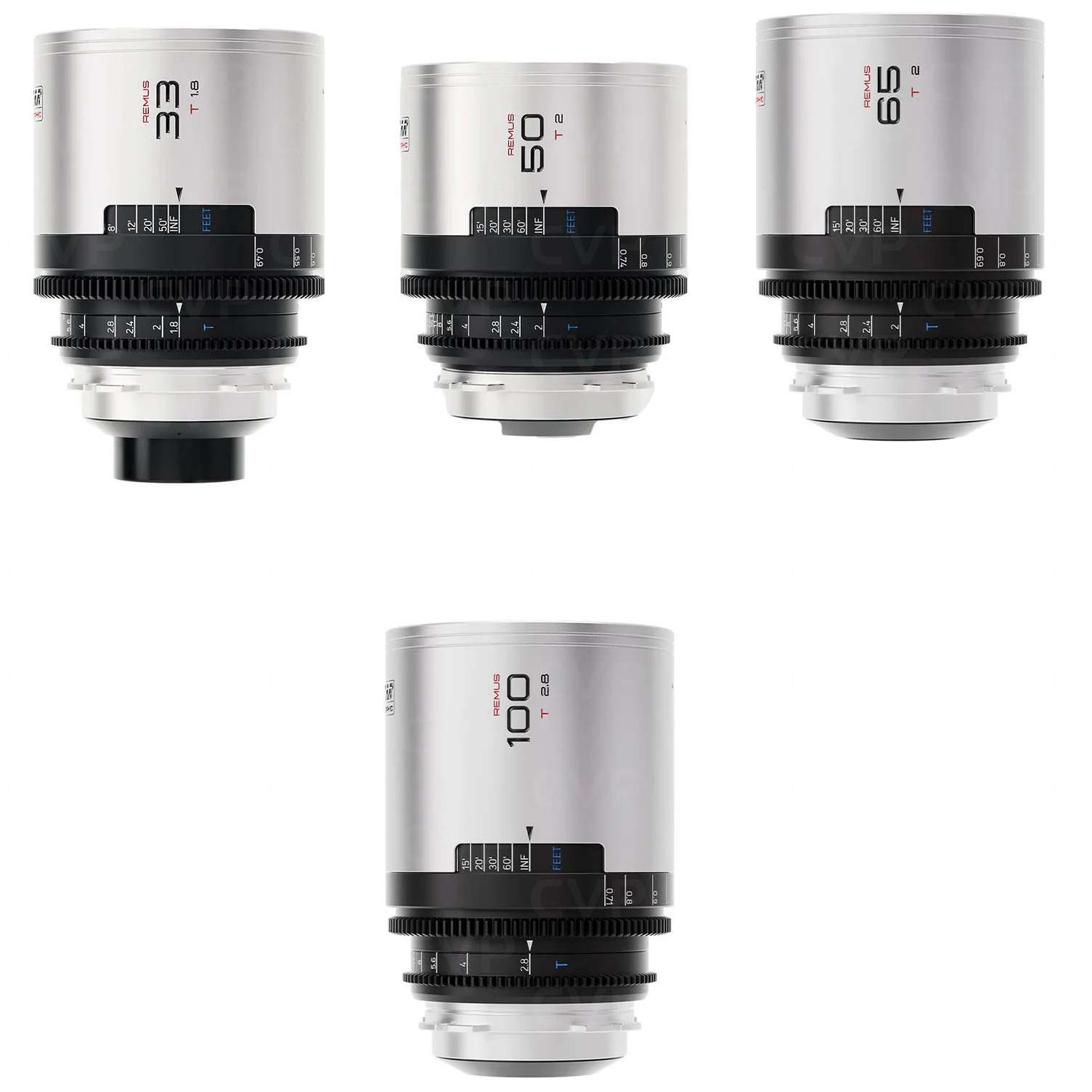 Buy - Blazar Remus 1.5x 4 Lens Set 33/50/65/100mm - PL (RE-335065100KIT ...