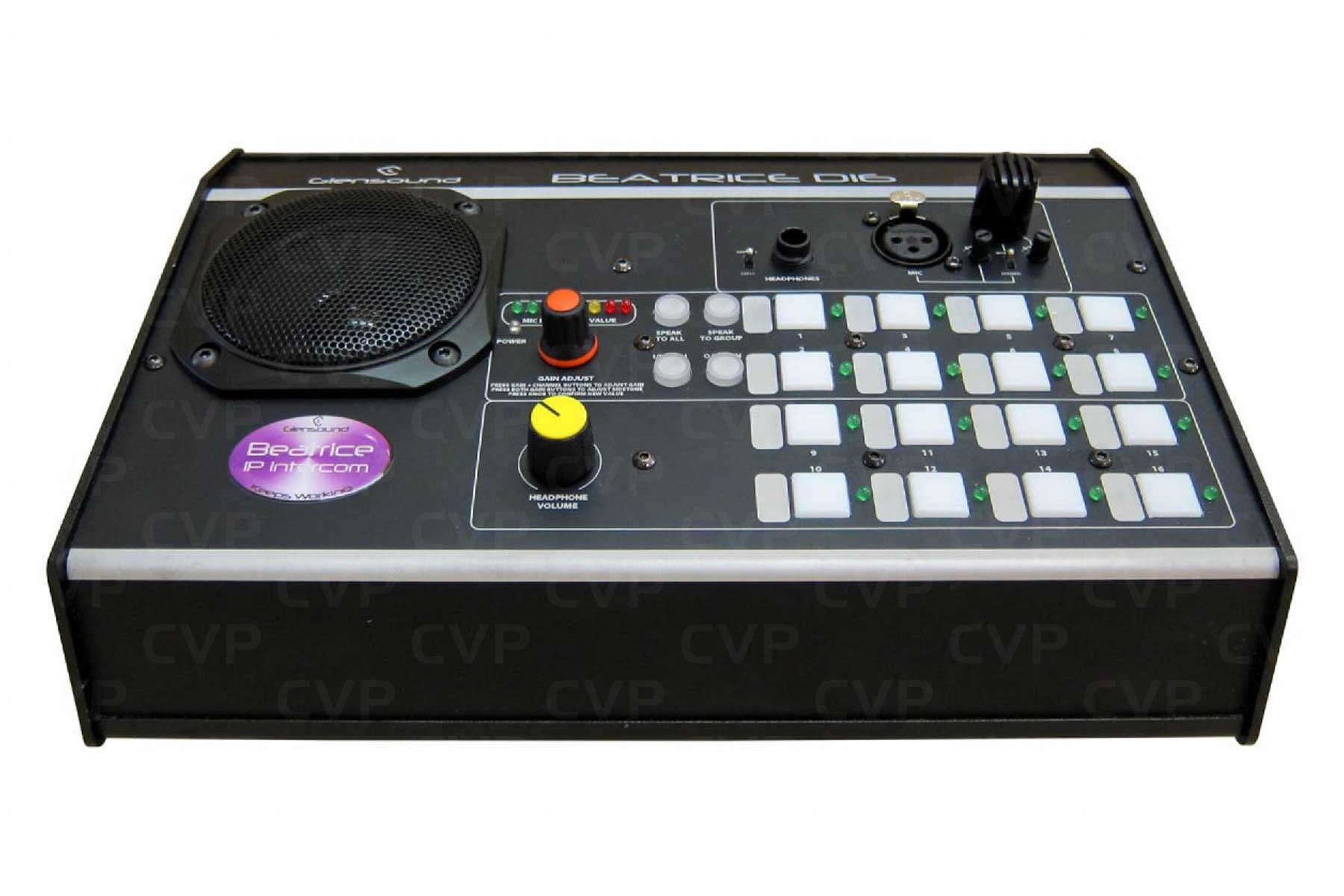 Buy - Glensound Beatrice D16/4M Intercom - 4pin XLR (Beatrice D16/4M)