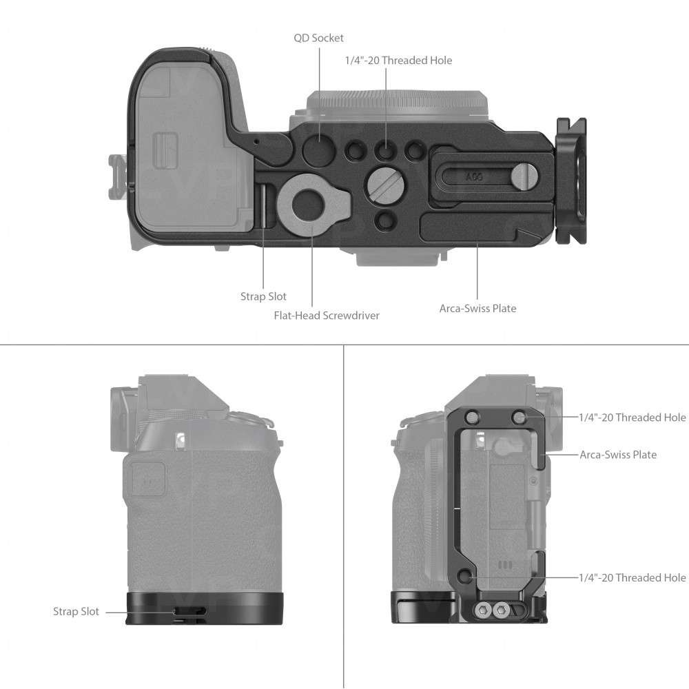 Buy - SmallRig X-S20 L-Shape Mount Plate (SR4231)