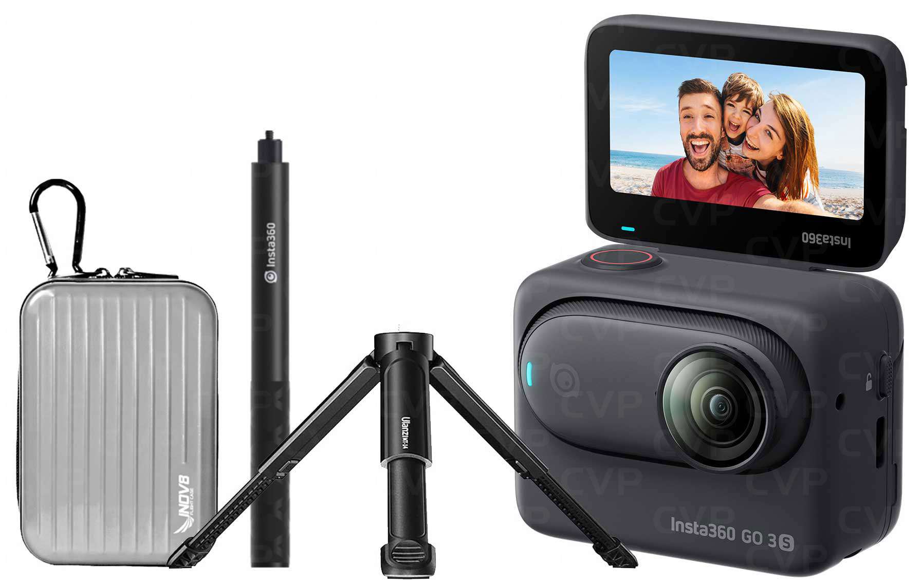 Insta360 GO 3S 128GB Premium Kit - Midnight Black | CVP