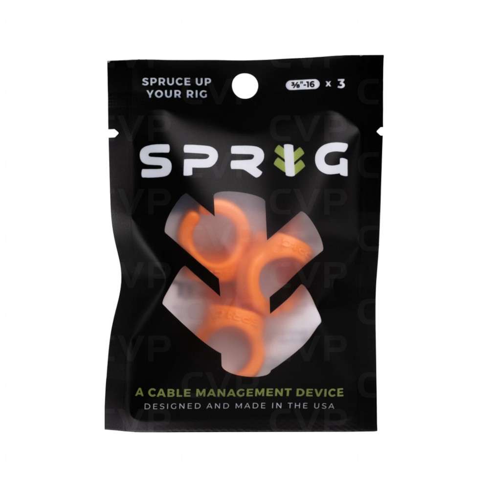 Buy - Sprig Orange Big Sprig 3/8in-16, 3-Pack (S3PK-3816-O)