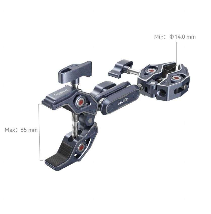 Buy - SmallRig Super Clamp w/ Double Crab-Shaped Clamps (SR4103B)