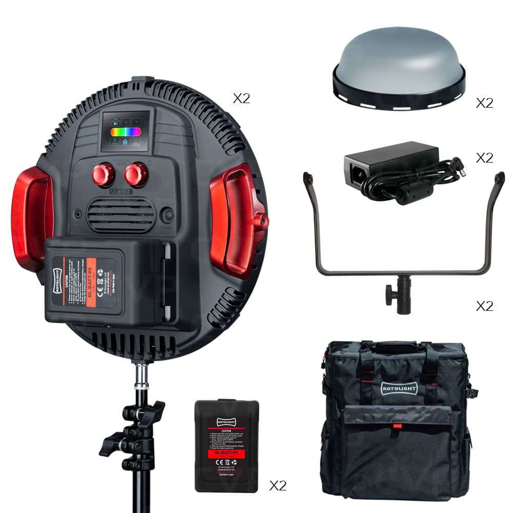 Buy - Rotolight AEOS 2 Pro Traveller Kit (RL-AEOS2PRO-TK)