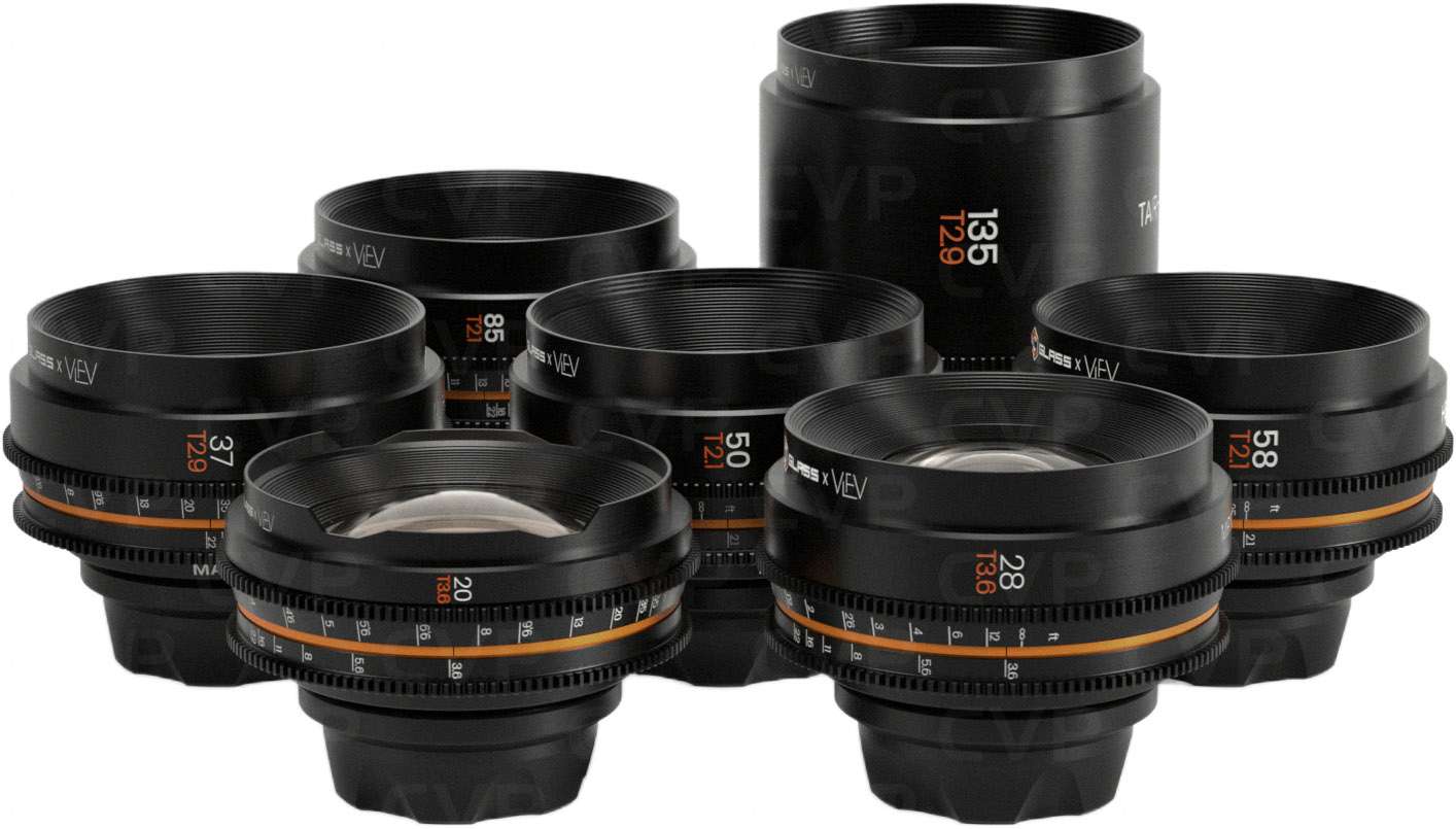 IRON GLASS Rehoused MKII 7 Lens Set | CVP