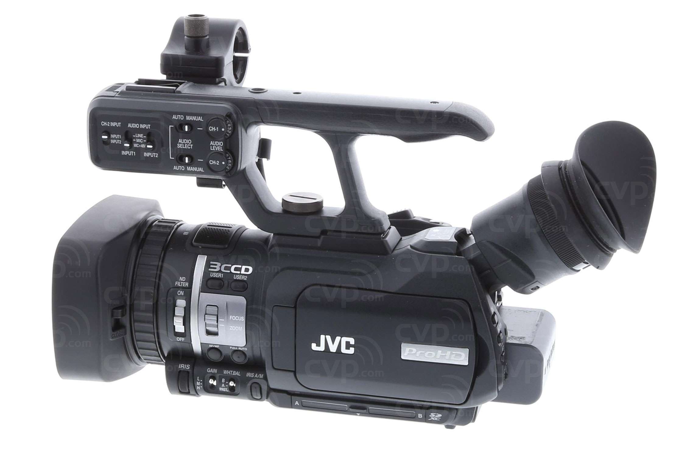 Buy - Pre-Owned JVC GY-HM150E (GYHM150) Standard and High Definition ...