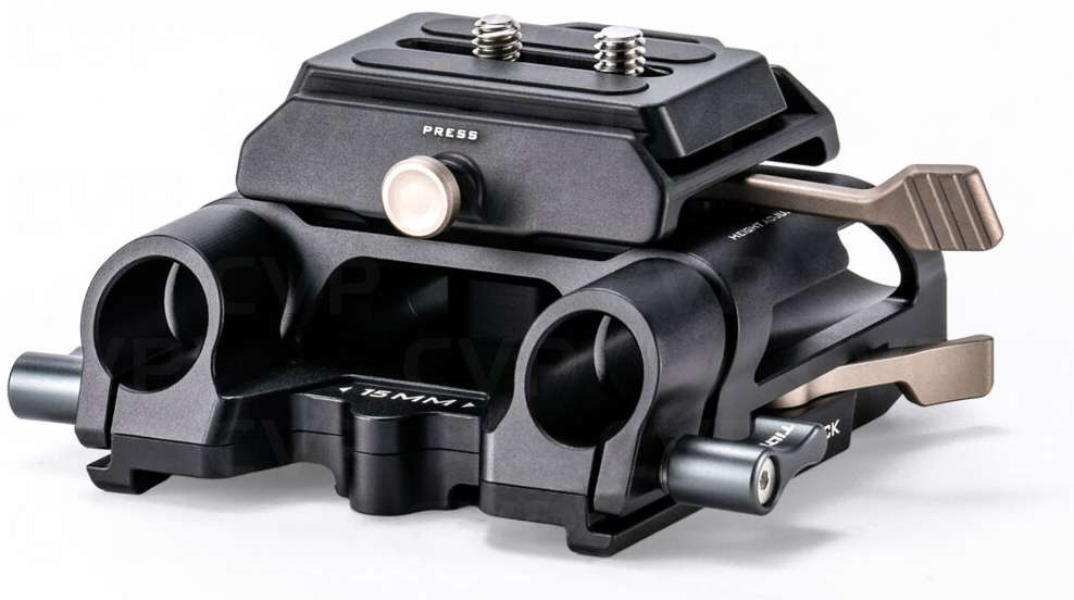 Buy - Tilta Arca Height Adjustable 15mm LWS Baseplate (TA-HABP-B)