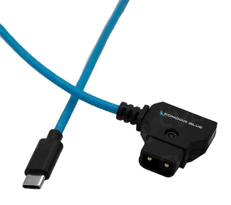Buy - Kondor Blue D-Tap - USB-C Power Cable - Blue (KONDTUSBC16)