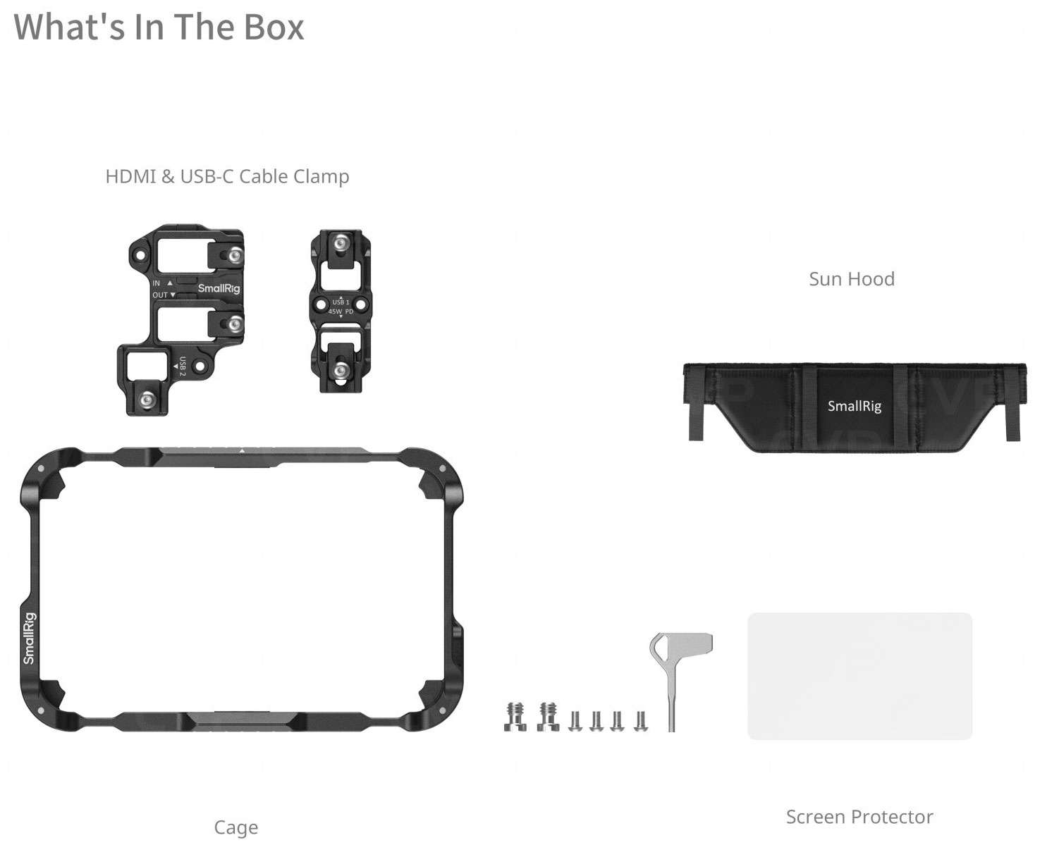 Acheter - SmallRig Monitor Cage Kit for Atomos Ninja TX (SR5708)