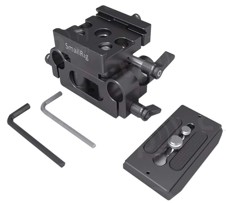 Buy - SmallRig Universal 15mm Rail Support System Baseplate (DBC2272B)
