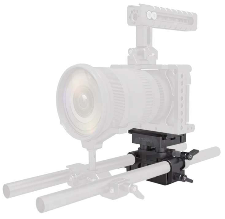 Buy - SmallRig Universal 15mm Rail Support System Baseplate (DBC2272B)